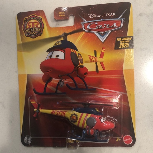 Mattel | Toys | Pixar Cars Kathy Copter Rescue Helicopter Toy | Poshmark